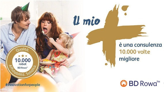 BD Rowa™ celebra il 10.000° robot - BD Rowa