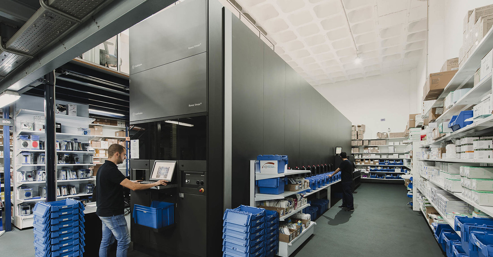 Zootecnia, Sta. Cruz de Tenerife - Robot BD Rowa Vmax 160, Light button